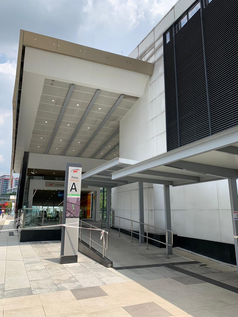 KV MRT Cochrane Stn - Tacam Steel